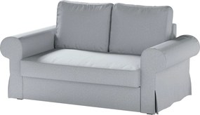 Potah na pohovku IKEA Backabro 2-místná, rozkládací barva šedá látka pletený vzor