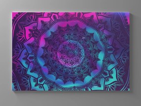 Obraz barevná magická mandala Rozměr: 100 x 65 cm