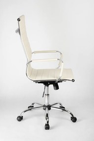 Kancelářská židle ADK Deluxe plus krémová