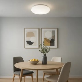 Stropní svítidlo PULSO 3xE27/15W/230V pr. 42 cm bílá