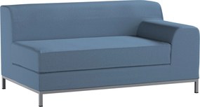 Potah na pohovku IKEA, pravé provevedení Kramfors 2-místná barva modrá látka pletený vzor