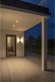 LA 232105 Venkovní svítidlo LOGS nástěnná antracit 230V/480mA LED 8W, 3000K, 450lm IP44  - BIG WHITE (SLV)