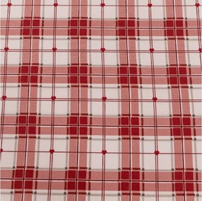 Prostěradlo z mikrovlákna TARTAN HEART barevné 90x200 cm