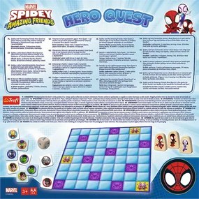 TREFL Společenská hra Spidey: Hero Quest / Pro celou rodinu / 18 karti
