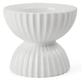 Svícen Tura Block Candle holder White 11,5 cm Lyngby Porcelaen