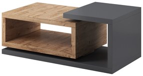 Konferenční stolek Bilsby Typ 97 (dub ribbec + šedá). 1030331