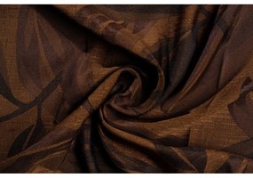 Tmavě hnědý závěs 210x245 cm Nydia – Mendola Fabrics