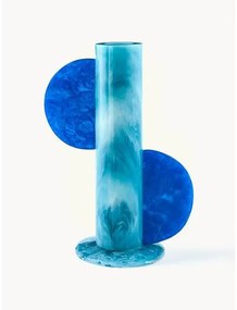 Ručně vyrobená váza's mramorovým vzhledem Mustique, V 30 cm
