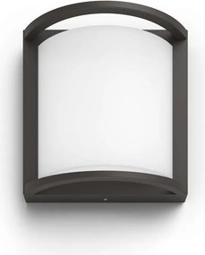PH 17391/93/P0 LED Venkovní nástěnné svítidlo Samondra 17391/93/P0 antracit 2700K - PHILIPS (915005554401)