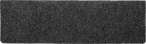 Schodové rohože samolepicí 20 ks 65 x 21 x 4 cm tmavě šedé s obdélníkovým okrajem 3365716