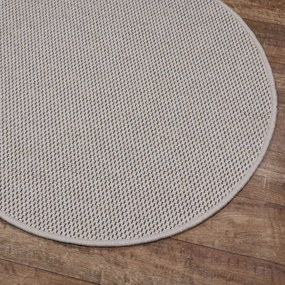 Timzo, Kusový koberec Nature cream kruh, 80x80 (průměr) kruh, béžová, chodba / předsíň