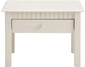 Danish style Konferenční stolek Linde, 60 cm, bílá