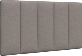Rám postele bez matrací Hanko taupe 90x190 cm textil 3310360