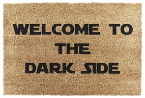 Rohožka z kokosového vlákna 40x60 cm Welcome to the Darkside – Artsy Doormats