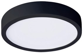 Solight WD174-B - LED Stropní svítidlo LED/24W/230V 3000/4000/6000K černá kulatý