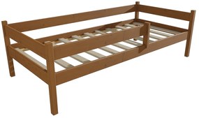 Vomaks Dětská postel DP 027 se zábranou Rozměr: 90 x 180 cm, Barva: bezbarvý lak