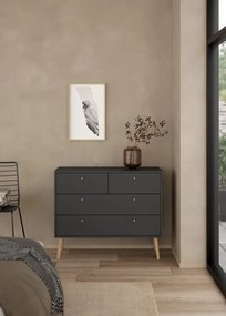 FALCO Komoda Bodo 49124 šedý mat