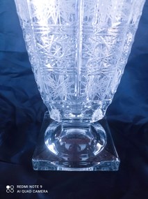 Broušená váza Magma 33 cm