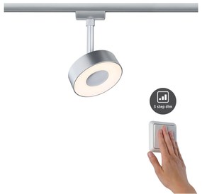 Paulmann 95587 Circle, spot pro Urail system, 1x5W LED 3000K, tříkrokové stmívání, matný chrom