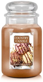 Country Candle Vonná Svíčka Neapolitan Sundae (sójový vosk), 652 g