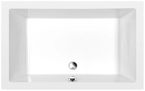 Polysan DEEP hluboká sprchová vanička, obdélník 120x75x26cm, bílá 71564