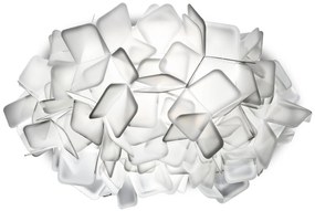 Slamp Clizia Opal Medium, stropní designové svítidlo, 2x12W E27, prům. 53cm