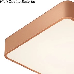 BRILAGI - LED Stm. strop. svítidlo POOL SQUARE LED/36W/230V 40x40 cm měděná+DO