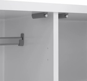 FALCO Skříň Simplicity 287 bílý lesk