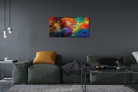 Obrazy na plátně 3d barevné fraktály 140x70 cm