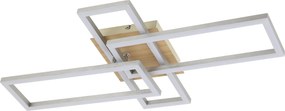 Rabalux Chromové stropní LED svítidlo Ashton 645mm 24W 6590