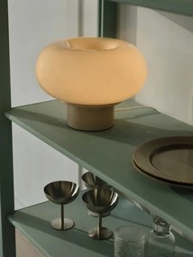 Nordlux - Stolní lampa MALTI 2xE27/10W/230V béžová