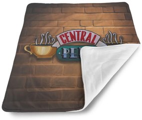 Sablio Deka pro miminko Seriál přátelé CENTRAL PERK Cihly - 90x120 cm