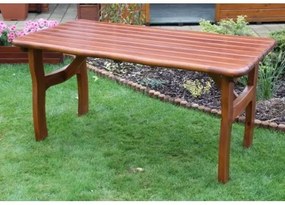 Dřevěný zahradní stůl LORETA - 155 cm - 3D5516