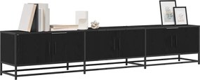 TV jednotky 210 x 35 x 41 cm Černý dub Kompozitní dřevo 3402502