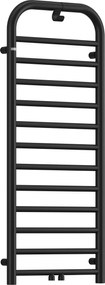 Deante Silia, koupelnový radiátor 500x1210 mm, 458W, černá matná, DEA-AGI_NG41