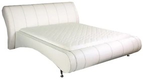 Čalouněná postel Milena 266, 160x200 cm, ekokůže 1.K800