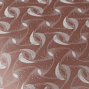 Povlečení Veba DIAMANT Vánek hnědá Velikost: 140x200 cm + 70x90 cm