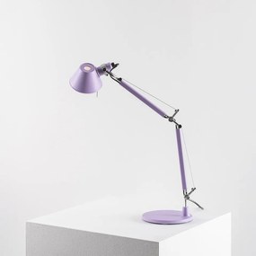 Artemide AS01180059 Tolomeo Micro tavolo, fialová stolní lampa, 1x6W LED E14, 45+37cm