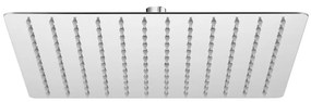 Mereo Mereo, Nástenná baterie Dita 150mm se sprch.soupravou,otoč.ramínkem, ruční a talíř.sprchou slim 200x200mm, CBE60101SDD