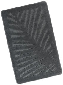 Bellatex Koupelnová předložka STANDARD, šedý list - 60x100 cm