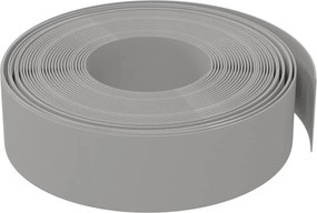 Travní lem šedý 10 m 15 cm polyethylen 154396