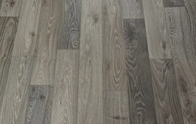 BEAUFLOR PVC podlaha - lino BLACKTEX Fumed Oak 966M – tmavě šedé dřevo ŠÍŘKA: 4 m, POUŽITÍ: Zátěžové