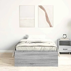 Rám postele šedý sonoma 90 x 190 cm 3203843