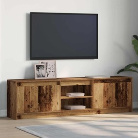 TV jednotky 180 x 34 x 50 cm Hnědá Kompozitní dřevo 3378504