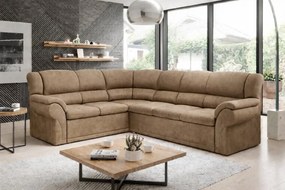 Rozkládací rohová sedačka ALEXIA DELUXE 270x220 tmavě modrá