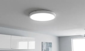 Brilagi - LED Koupel. strop. sv. se senz. ZENNA LED/24W/230V pr. 35 cm IP44 bílá