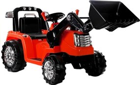 LEAN CARS Elektrický traktor na baterie ZP1005 pro děti červený