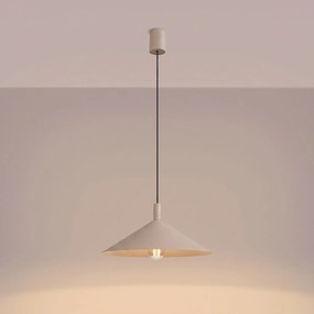 Sollux Lighting Závěsné svítidlo NOX 40 taupe