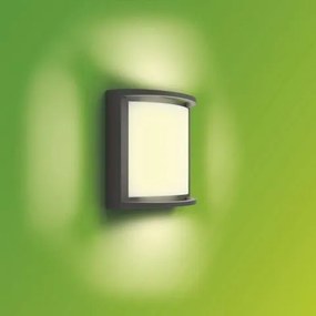 PH 17391/93/P0 LED Venkovní nástěnné svítidlo Samondra 17391/93/P0 antracit 2700K - PHILIPS (915005554401)