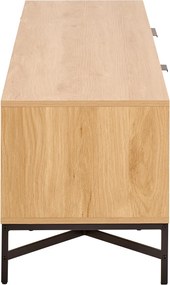TV stolek Jaipur 176 cm dub přírodní
